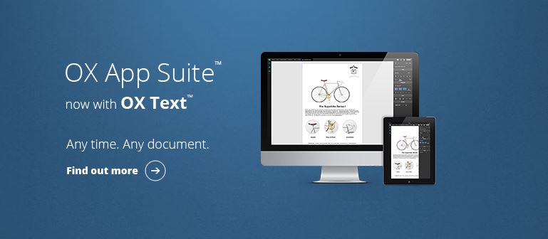 OX App Suite, la alternativa libre a la suite Google Docs